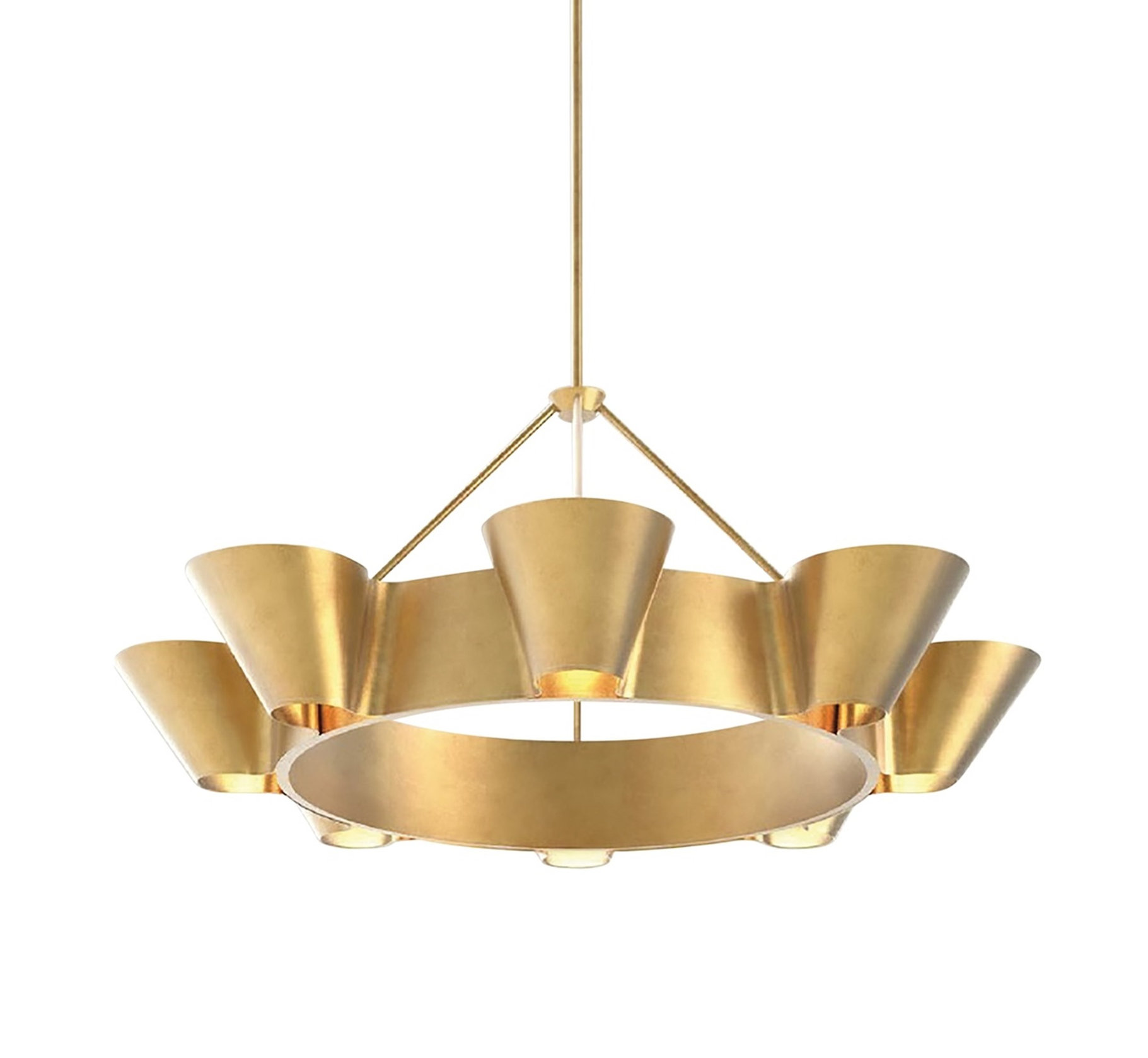 Hudson Valley Lighting 5638 Reeve 8 Light 38"W Multi Light ...