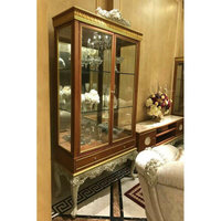 Infinity 2-Door Lighted Curio Showcase - Victorian - China Cabinets And ...
