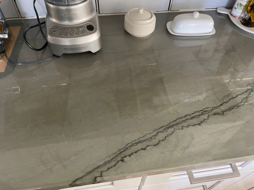 spots started to appear on my quartzite countertops