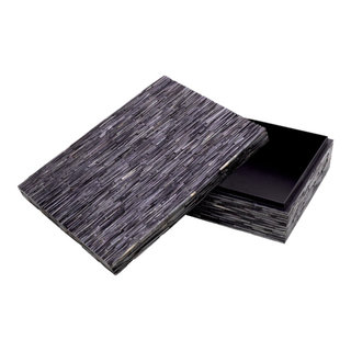 Gray Bone Box, Eichholtz Cosmy, Large - Contemporary - Decorative Boxes ...