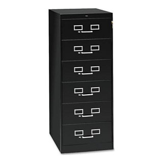 Six-Drawer Multimedia Cabinet for 6x9 Cards - Transitional - Filing ...