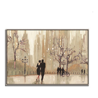 "An Evening Out Neutral" By Julia Purinton, Giclee Print On Canvas ...
