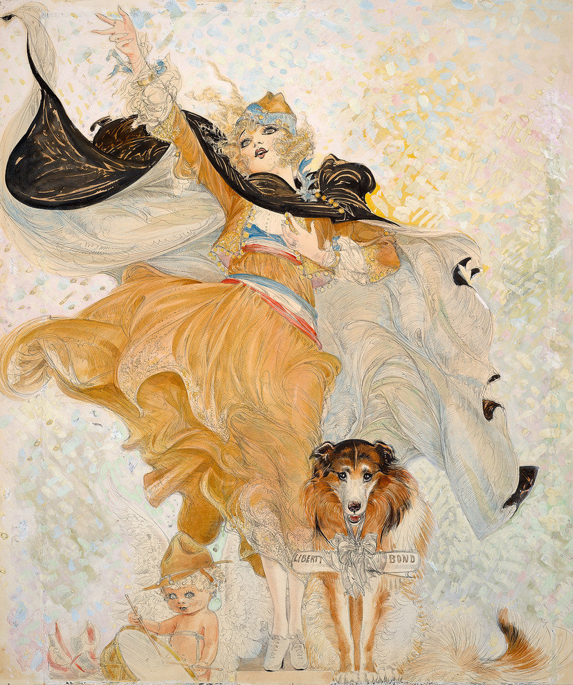Golden Eyes with Uncle Sam Print, 16" x 20" - Contemporary - Prints And ...