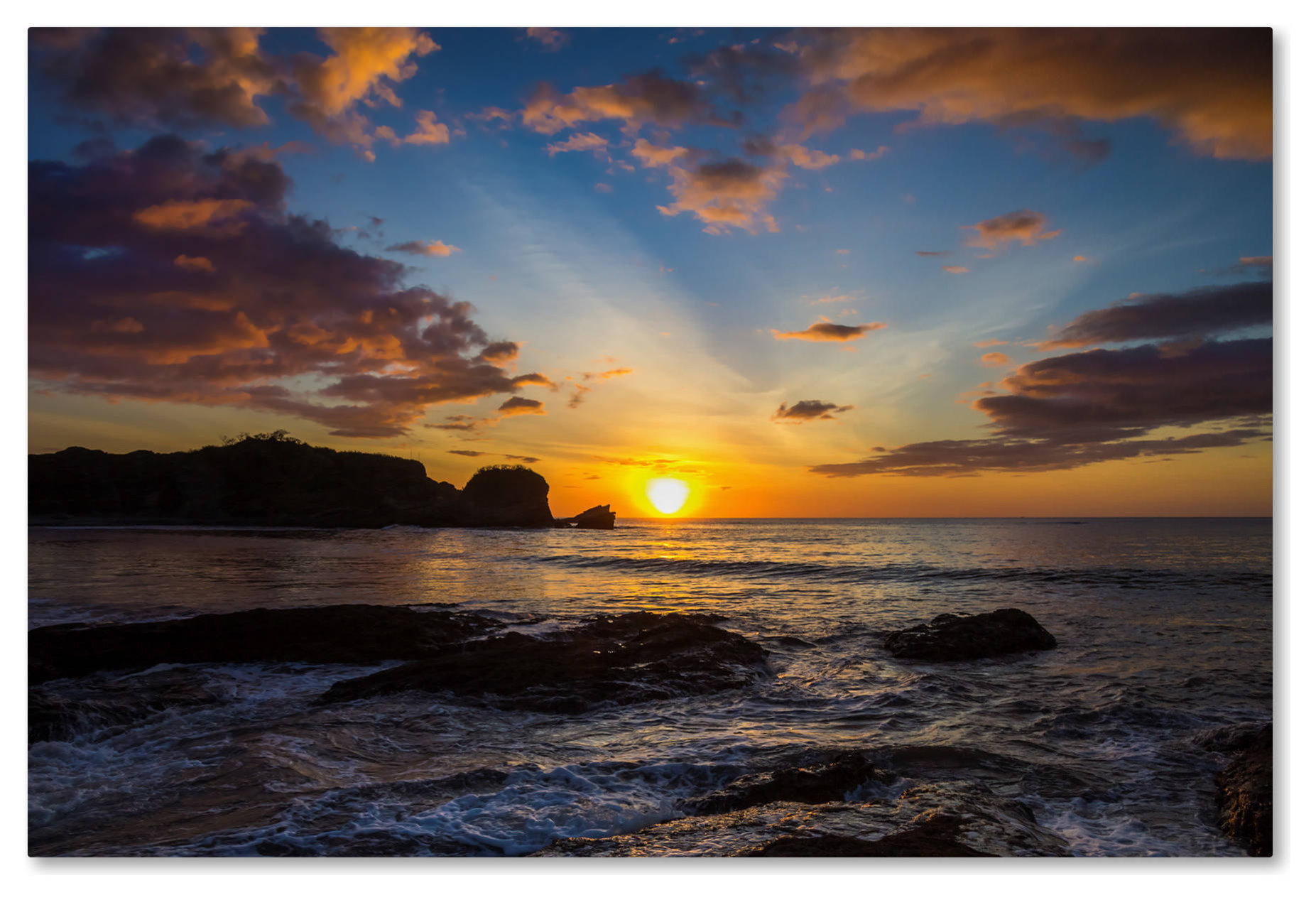 "Sunset 101" by Robert Harding Picture Library, Canvas Art, 30"x47 ...