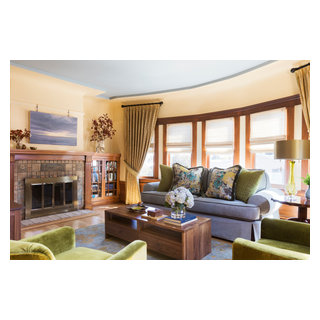 Sunnyside Luxury Living Room - Transitional - Living Room - San ...