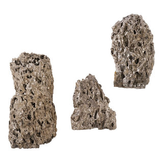 Stalagmite Wall Art, 3-Piece Set - Contemporary - Wall Accents - by ...