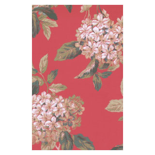 Floral, Modern Prepasted Colorful Wallpaper, Roll 21"x33' - Traditional ...