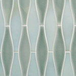 12x12 Brass Chain Tile - Contemporary - Mosaic Tile - by Raffi Glass