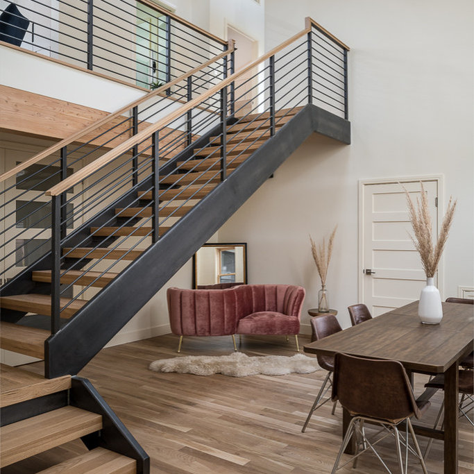 75 Beautiful Midcentury Staircase Ideas & Designs - February 2024 ...