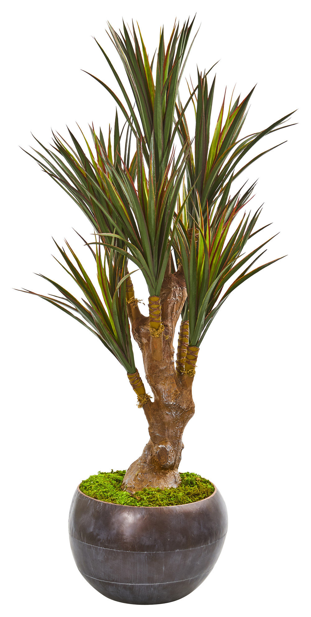 68 Giant Yucca Artificial Tree in Planter UV Resistant (Indoor/Outdoor ...