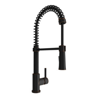 Livenza Spiral Pull-Down Spray Kitchen Faucet - Oil Rubbed Bronze ...
