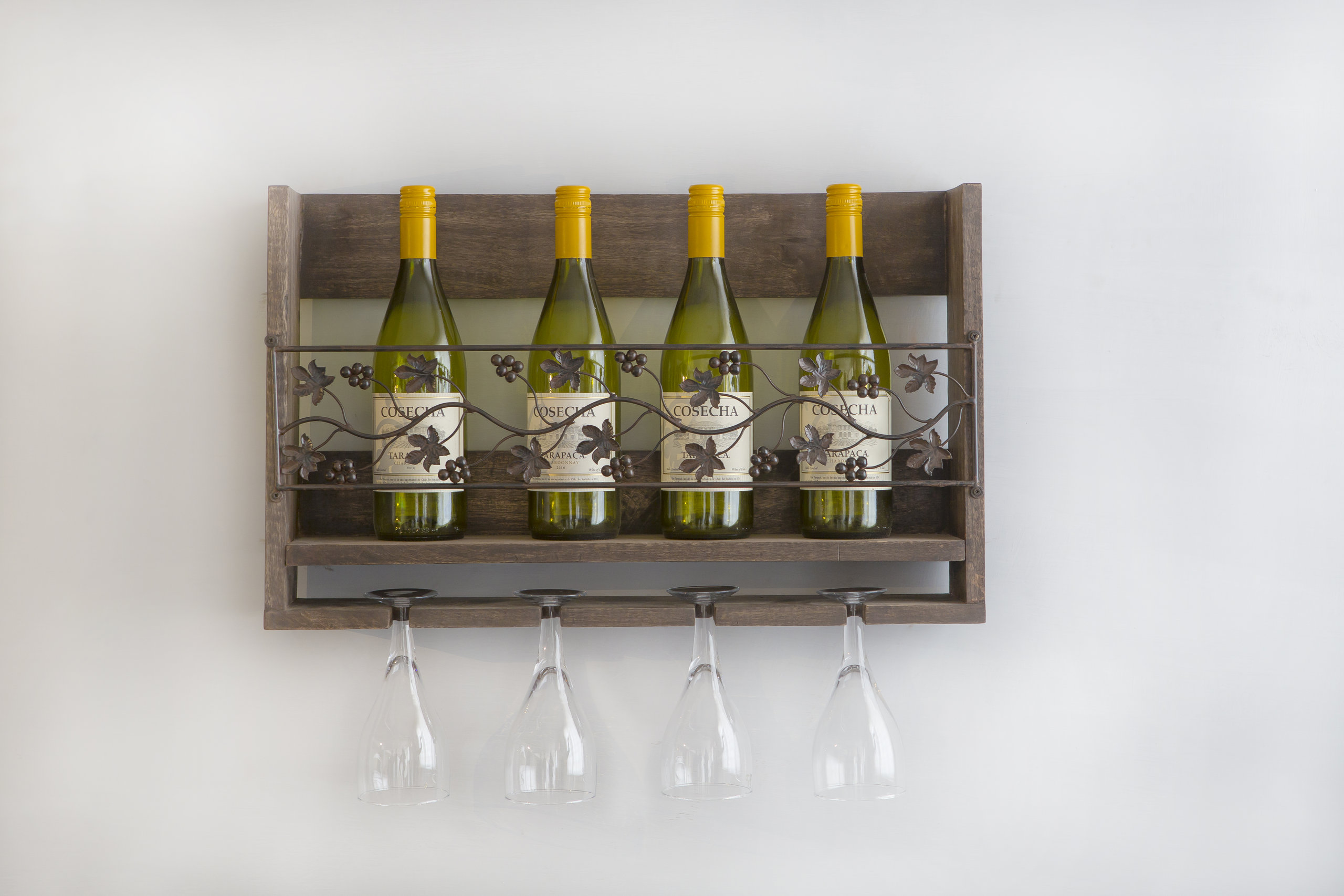 Grape Wine Rack - Farmhouse - Wine Racks - by Artisanal Creations | Houzz
