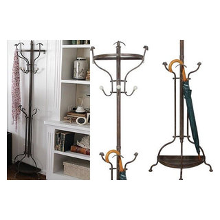 Wall Mounted Metal Coat Tree - Miami - by Antique Farmhouse | Houzz
