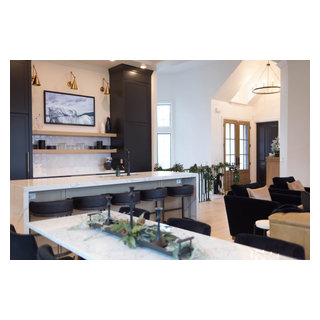 Modern French Country - Home Bar - Kansas City - by Bryan Casey ...