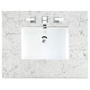 De Soto 102" Bright White Double Vanity Deluxe Set, 3cm Jasmine Pearl ...
