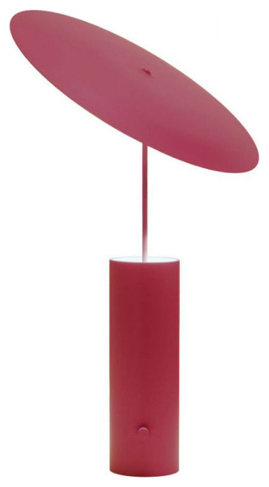 Innermost modern Parasol LED Table Lamp, Red - Contemporary - Table ...