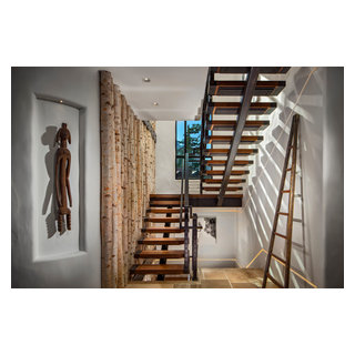 Mammoth Lakes - Rustic - Staircase - Orange County - by Brion Jeannette ...