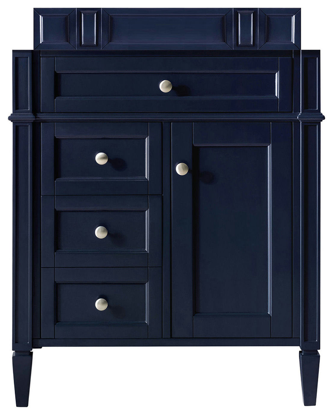 Brittany 30" Single Vanity, Victory Blue - Transitional - Bathroom ...