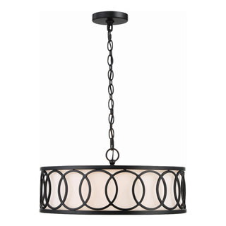 Libby Langdon for Crystorama Graham 6-Light Chandelier - Transitional ...