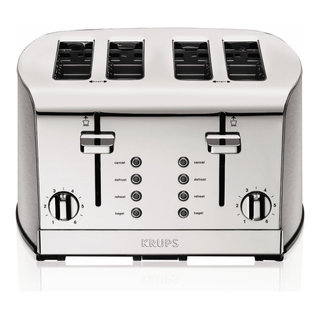 T-Fal/Wearever 4-Slice Toaster Stainless Steel KH734D50 - Modern ...