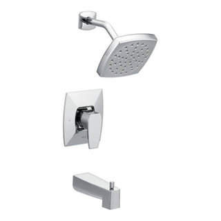 Moen Via Chrome Posi-Temp(R) Tub/Shower - Contemporary - Tub And Shower ...