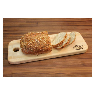 Maple Reversible Butcher Block Bread Board - Detroit - by McClure ...