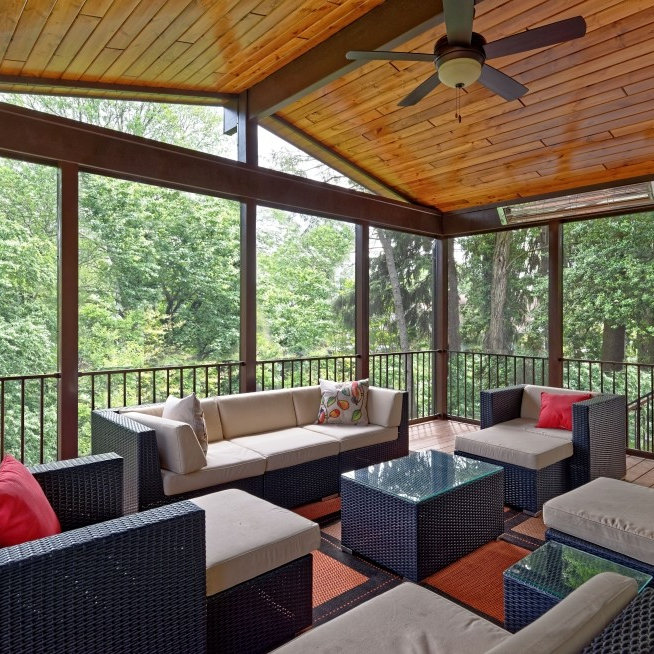 75 Beautiful Screened-in Verandah Ideas & Designs - September 2025 ...