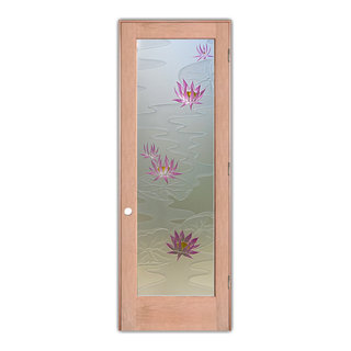 Interior Prehung Door or Interior Slab Door - Lily Pads & Lotus ...