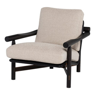 Stilt Tara Quartz Fabric Occasional Chair - Transitional - Armchairs ...