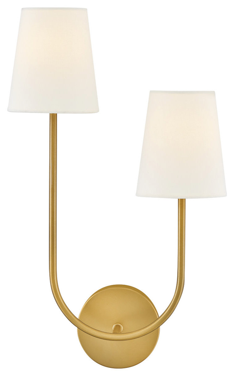 Lark 84262 Cora 2 Light 22" Tall Wall Sconce - Transitional - Wall Sconces - by Buildcom | Houzz