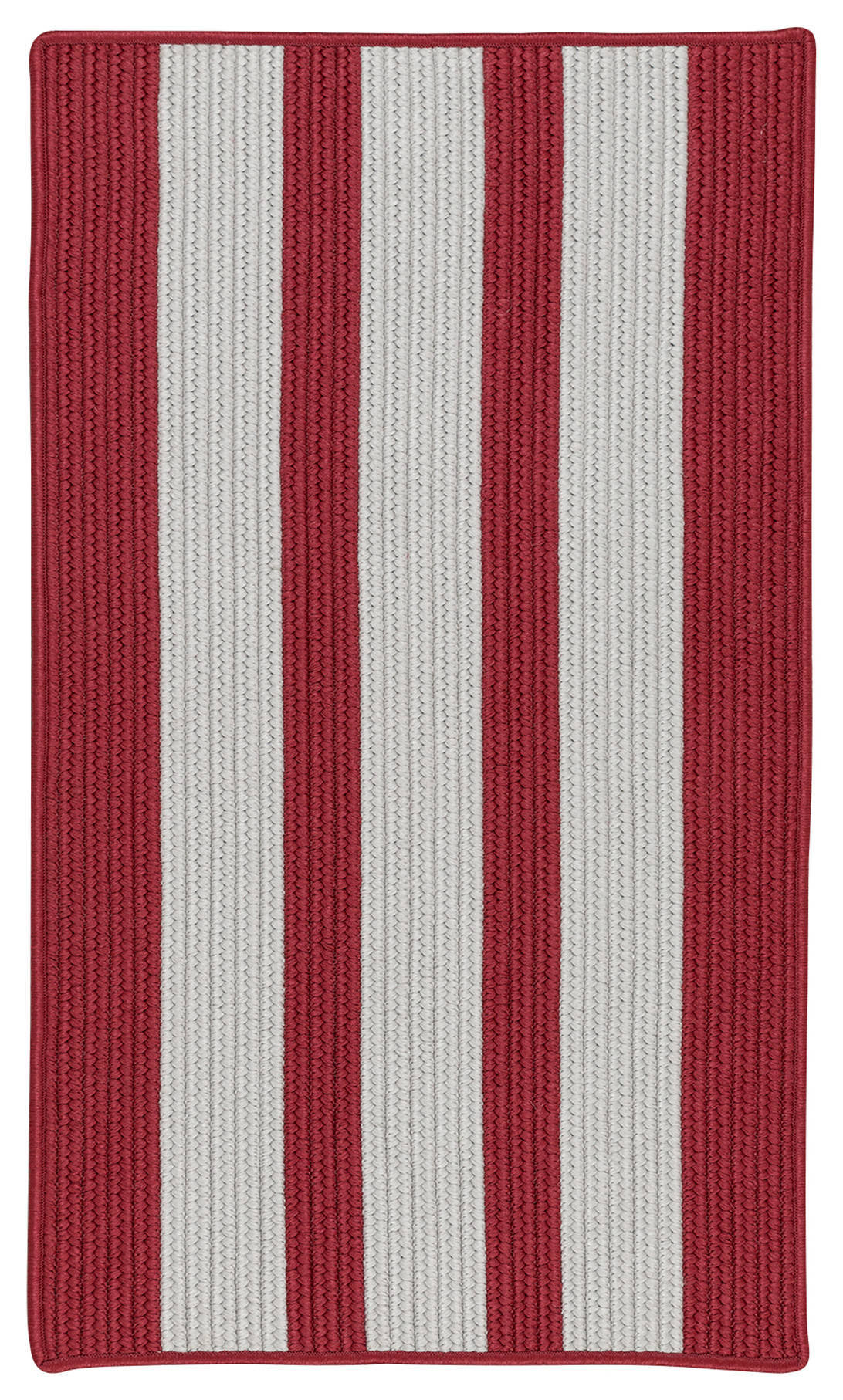 Colonial Mills Everglades Vertical Stripe Ev47 Mocha Area Rugs, 4x6 ...