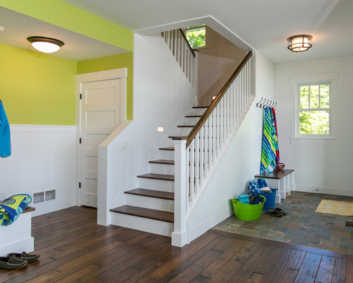 Slate Tile Entryway Ideas, Pictures, Remodel and Decor