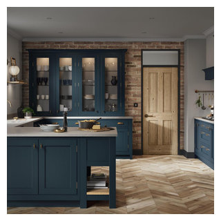 Blue Shaker Style - Kitchen - Other - by Frontal Kitchens | Houzz UK