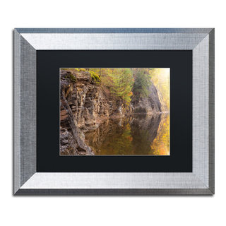 Jason Shaffer 'Peasley Hollow 2' Matted Framed Art, 14"x 11 ...