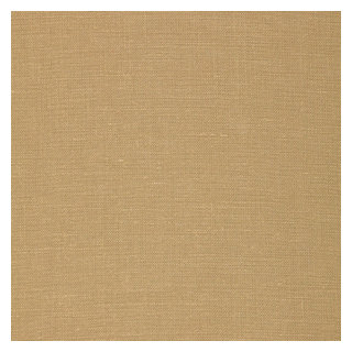 SAMPLE Schumacher Gweneth Linen Fabric, Antelope - Transitional ...