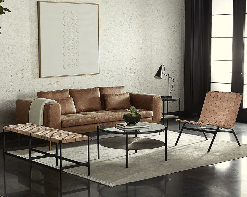 Omari Bench - Contemporary - Upholstered Benches - by Sunpan Modern Home | Houzz