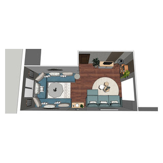 Rafraichissement Salon - Scandinave - Lille - par Essika design | Houzz