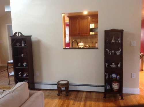 Wall with square opening....help?