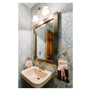 Pendleton Framed Wall Mirror, 20"x48" - Transitional - Bathroom Mirrors ...