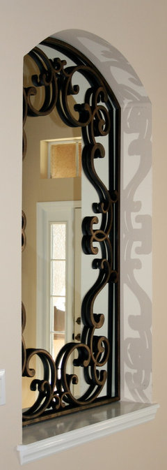 design dilemma for arched cutout in wall