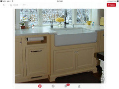 Bump out sink base | Houzz Forum