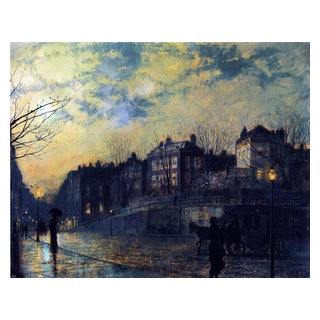 John Atkinson Grimshaw Hampstead Wall Decal, 20x25 - Traditional - Wall ...