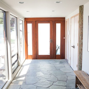75 Beautiful Slate Floor Foyer Pictures & Ideas | Houzz