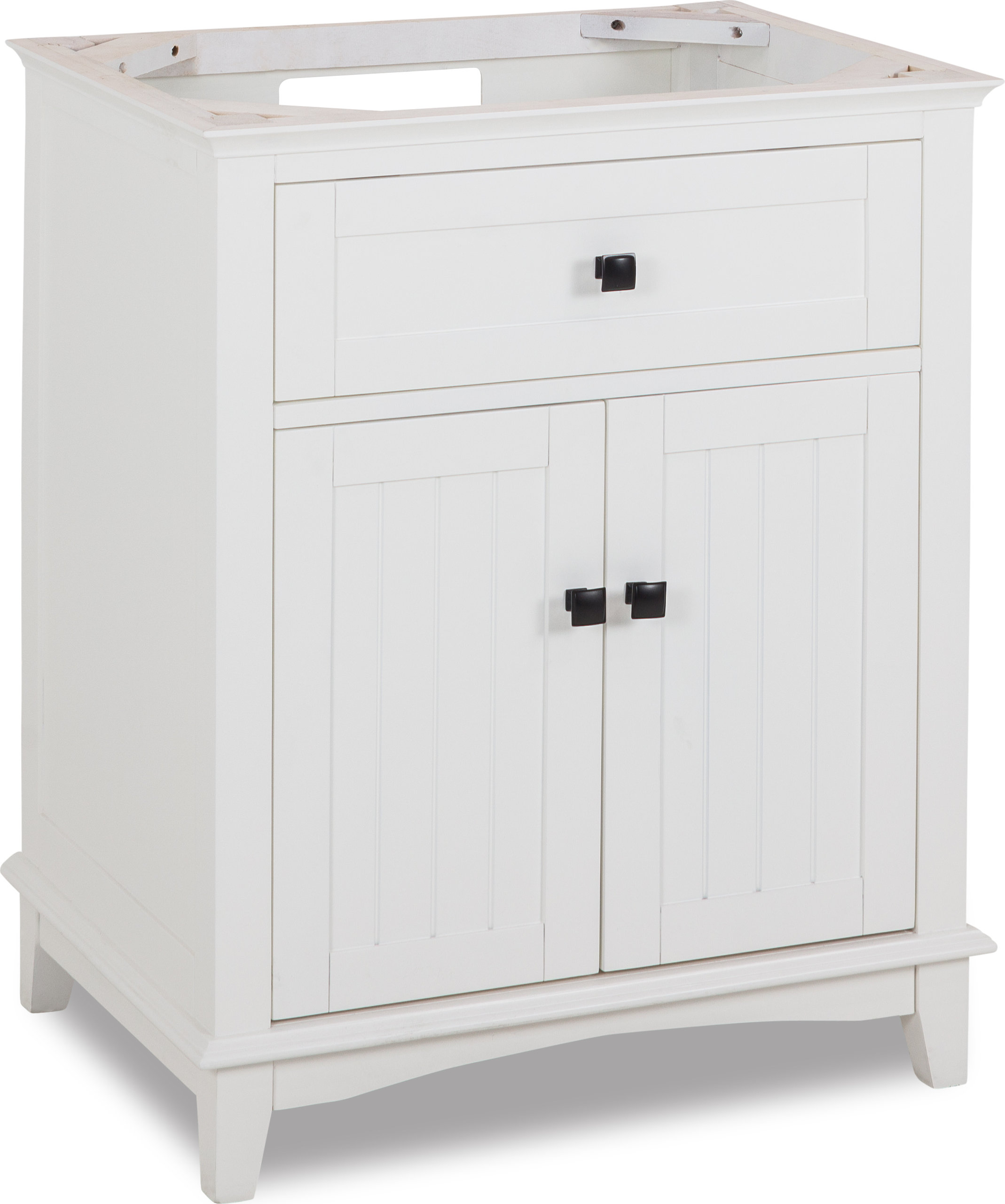 Jeffrey Alexander VN-SAV-30-WH-NT 29" Savino Vanity, White ...