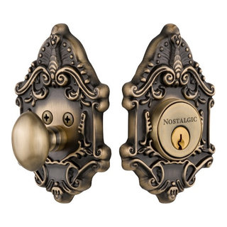 Nostalgic Warehouse VICVIC_1CYL_238_NA Victorian Solid Brass ...