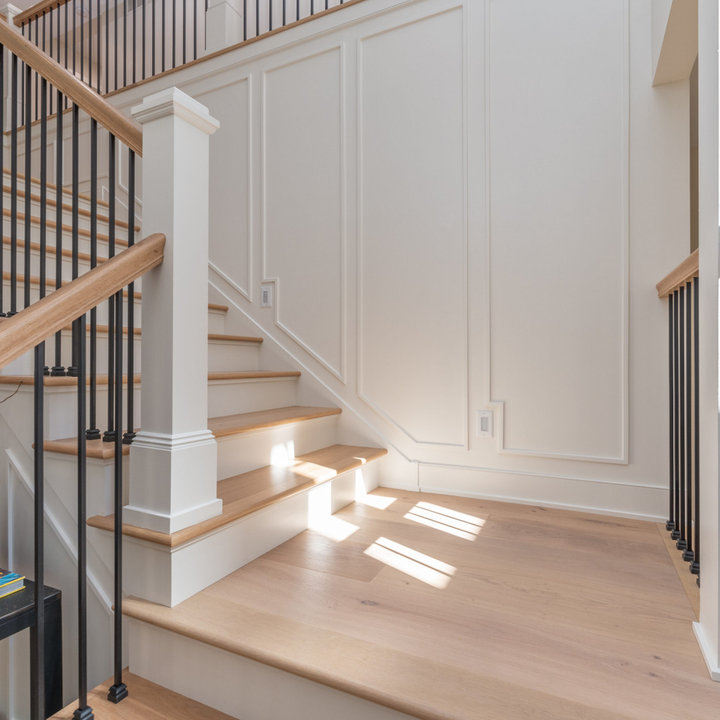 75 Wall Paneling Staircase Ideas You'll Love - July, 2025 | Houzz