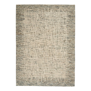 Nourison Colorado Clr03 Bordered Rug, Ivory/Multi, 7'9"x9'9 ...