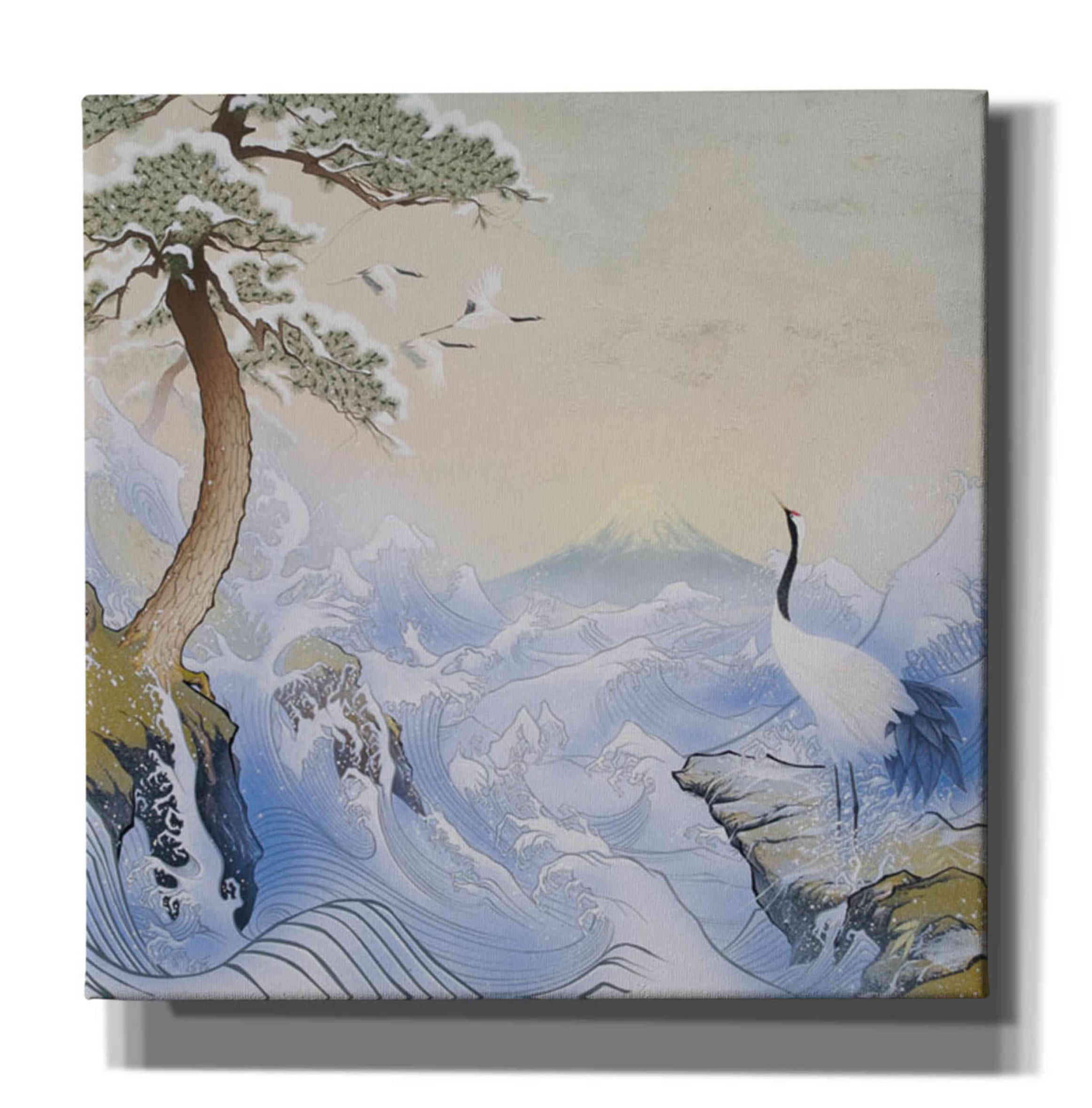 Epic Graffiti 'Winter Waves' by Zigen Tanabe, Giclee Canvas Wall Art ...