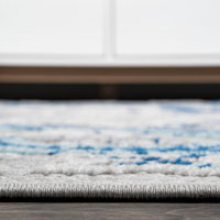 Gordes Paisley High-Low Indoor/Outdoor Area Rug, 4'x6' - Mediterranean ...