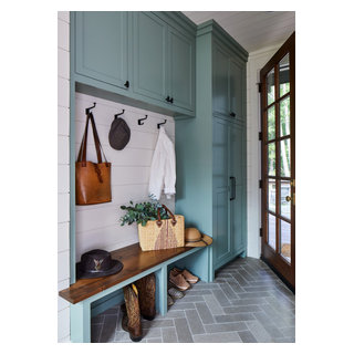 Highlands, NC - Rustic - Entry - Austin - by Curated Studio | Houzz